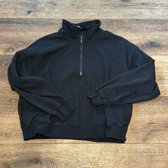 Fabletics | Tops | Fabletics Black Pull Over Xxl | Poshmark